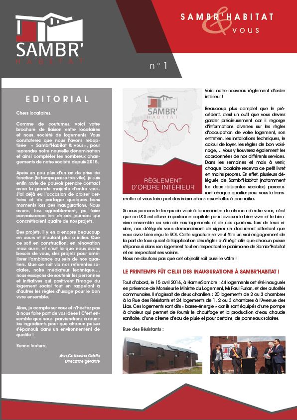 Sambr'Habitat & Vous | Sambr' Habitat